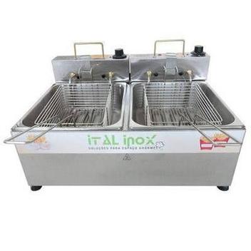 Fritadeira Elétrica 2 Cubas 5L 3500W 220V Feoi-10 - Ital Inox ...
