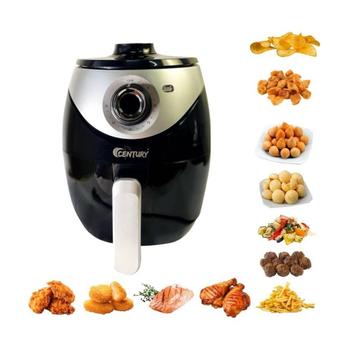 Fritadeira Elétrica 220V Air Fryer Preto Temperatura 200 - Century ...