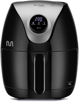 Fritadeira Elétrica Air Fryer 4L Digital 1500W 127V Multi GO205 Preto ...
