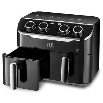 Fritadeira Elétrica Air Fryer 8l 2 Gavetas 127v Multi Go233 ...