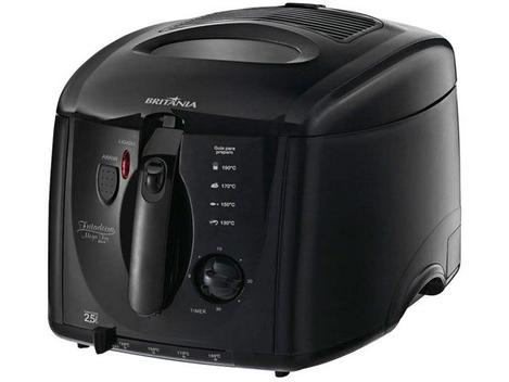 Fritadeira Elétrica - Britânia Mega Fry Black - Fritadeira com Óleo ...