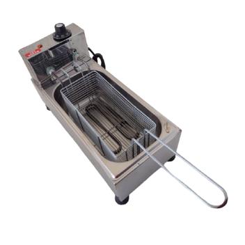 Fritadeira Elétrica Industrial 3,5 L Inox Quadrada - JBC Eletro - Fritadeira Industrial ...