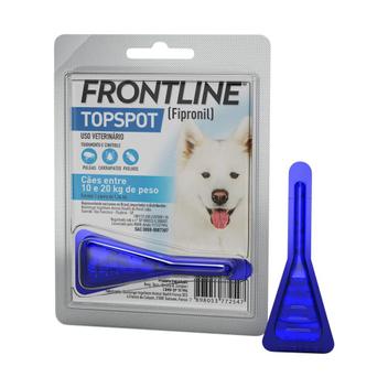 Frontline top spot antipulgas para cães de 10 a 20kg - Boehringer ...