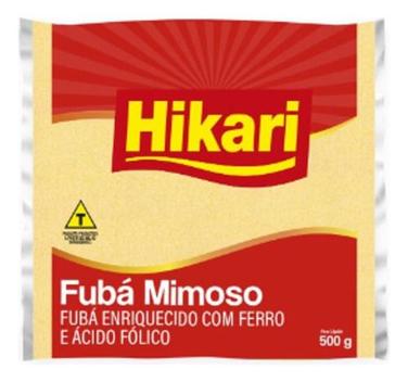 Fubá Hikari 500g Atadado Fardo Com 24 Un. - Fubá - Magazine Luiza