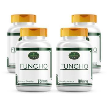 Funcho Cáps 500Mg Kit 4 Potes - Funcho-Comum - 100% Natural ...