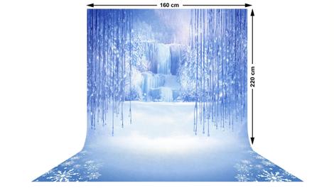 Fundo Fotográfico em Tecido Frozen PA010 -160x220cm - UdiPrint - Fundo ...