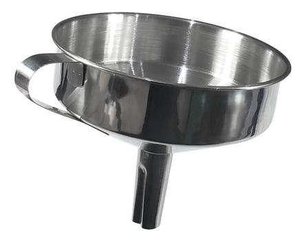 Funil Inox Reto 12 Cm - Ke Home - Funil de Cozinha - Magazine Luiza