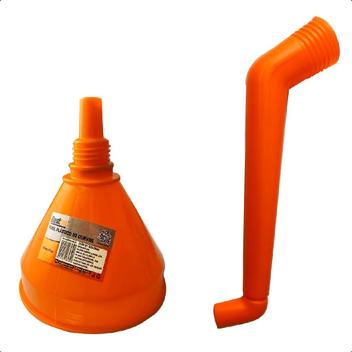 Funil Plástico Multiuso 02 Curvas Bestfer Sem Vazamento - Balde de ...