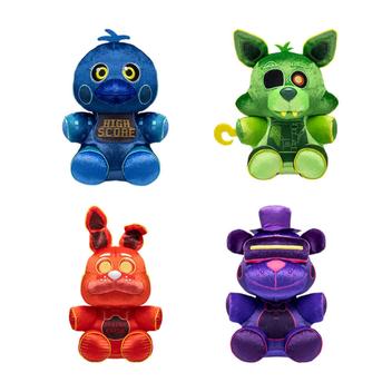 Funko Plush FNAF - Kit com 4 Pelúcias: Chica, Foxy, Bonnie e Freddy ...
