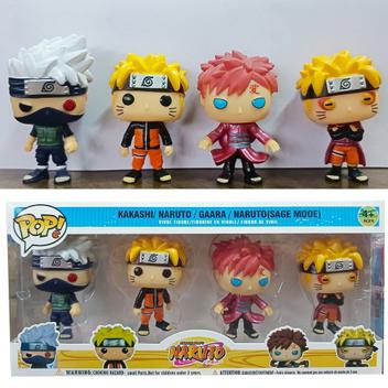 Funko Pop Conjunto com 4 10cm One Piece Action Figure Figura de Ação ...