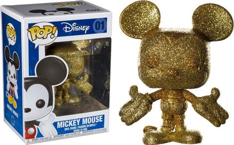 Funko Pop Disney - Mickey Gold Diamond Colecionável - Funko - Magazine Luiza
