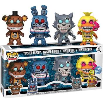 Funko Pop Five Nights At Feddy Exclusive The Twisted 4 Pack - Revista ...