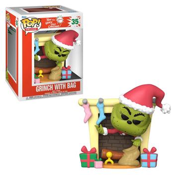 Funko Pop! How The Grinch Stole Christmas Grinch With Bag 35 - Funko ...