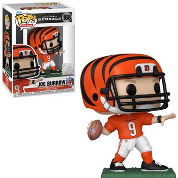 Funko Pop Jow Burrow 168 Pop! Football NFL Bengals - Funko - Magazine Luiza