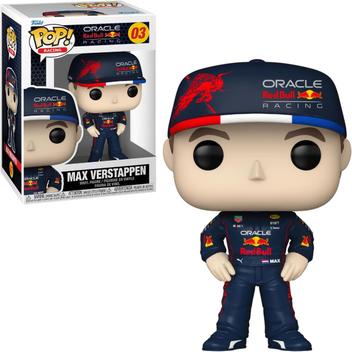 Funko Pop Max Verstappen 03 Pop! Racing F1 Red Bull Racing - Funko ...