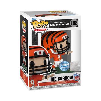 Funko Pop! NFL Série 9 - Joe Burrow (Cincinnati Bengals) - Funko ...