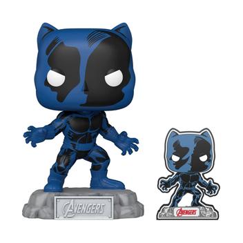 Funko Pop! Pantera Negra - 60º Aniversário + Pin - Funko - Magazine Luiza