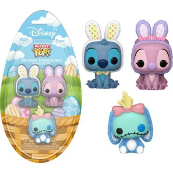 Funko Pop! Pocket Stitch Angel And Scrump 3 Pack - Funko - Magazine Luiza