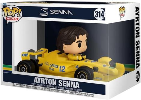 Funko Pop Racing Rides Deluxe Lotus Ayrton Senna 314 - Funko - Magazine ...