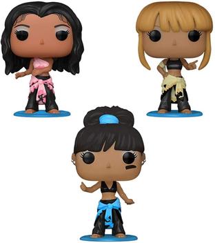 Funko Pop! Rocks TLC Set de 3: Chilli, T-Boz e Left Eye - Funko ...