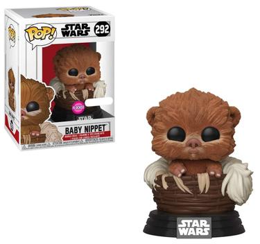 Funko Pop Star Wars O Retorno de The Jedi Flocked Baby Nippet ...