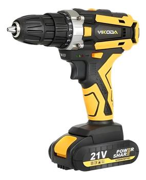 Furadeira Eletrica Sem Fio Recarregavel 21V Construção - Yikoda ...