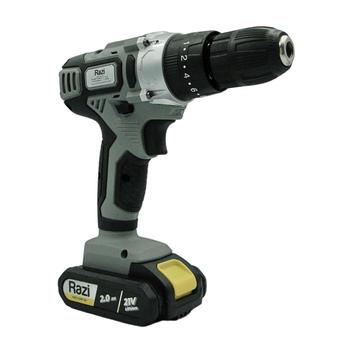 Furadeira Impacto e Parafusadeira á Bateria 21V RZ-FPBI21 Bivolt Razi ...