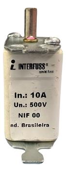 Fusivel Interfuss 10a Retardado 500v Nif 00 - Fusível - Magazine Luiza