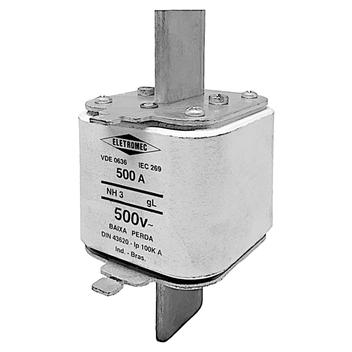 Fusivel Rapido Eletromec Nh3 500A 500Vac - Fusível - Magazine Luiza
