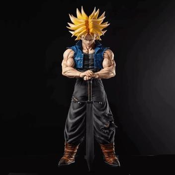 Future Trunks Dragon Ball Z Action Figure 25CM PVC Estátua Modelo ...
