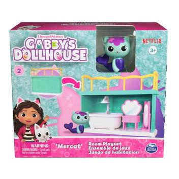 Gabbys Dollhouse - Mini Playset Empilhável - Mercats Room - Sunny ...