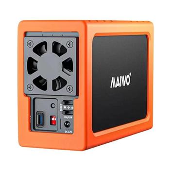 Gabinete De Armazenamento Sata Raid De 3,5 Polegadas Caixa Hdd De Baía ...