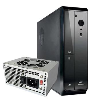 Gabinete Desktop Slim com Fonte Sfx 200w Bivolt Preto C3tech - Gabinete ...
