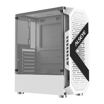Gabinete Gamer Alseye Cream, Mid-Tower, Lateral de Vidro, Branco, CREAM ...