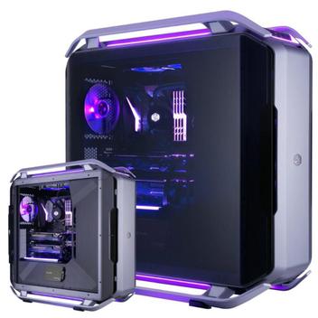 Gabinete Gamer Cosmos Com 3 Fans Pré Instaladas Iluminação Rgb Lateral ...