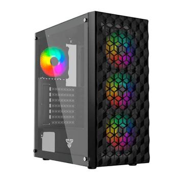 Gabinete Gamer Fantech Aero 2 CG83, Mid-Tower, Lateral de Vidro, Com 4 ...