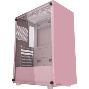 Gabinete Gamer Motospeed Hyrax Hgb200P Rosa Mid Tower - Gabinete Gamer ...