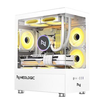Gabinete gamer neologic aquario pulse, mid-tower, lateral e frontal ...