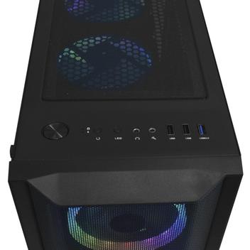 Gabinete Gamer Satellite 2800K E-ATX / 8 Cooler / RGB - Preto - Peças ...