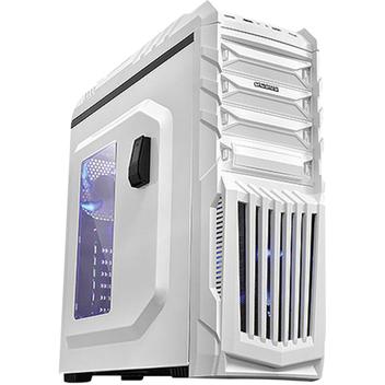 Gabinete Gamer Tiger com LED Azul e Janela 19663 Branco PCYES ...