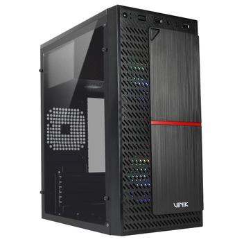 Gabinete gamer vinik plate lateral acrílico c/ 2 fans - - Gabinete PC ...