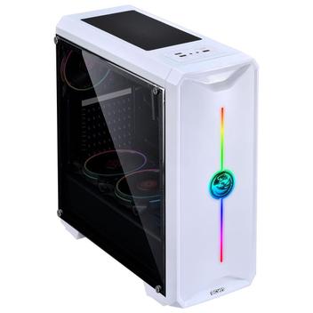 Gabinete Mid-Tower Nova Plus Branco Com 3 Fans Led Rgb Late - Pcyes - Gabinete PC / Computador ...