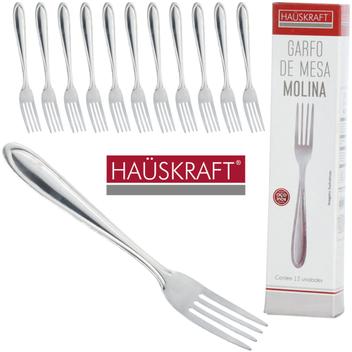 Garfo de mesa de inox facina hauskraft com 12 pecas 21cm - Garfo de ...