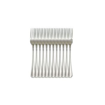 Garfo de sobremesa atenas conjunto com 12 peças resistênte para cozinha ...