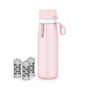 Garrafa de água PHILIPS isolada em aço inoxidável com filtro 550mL ...