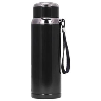 Garrafa De Água Térmica Aço Inox 800ML Café com Infusor Quente Ou Frio ...