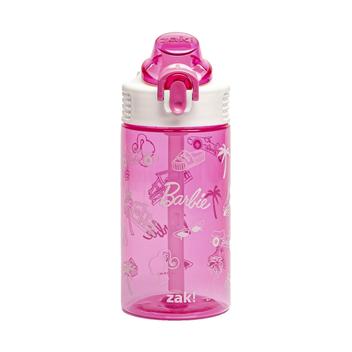 Garrafa de água Zak Designs Barbie Sage 473ml com canudo e alça - Copos ...