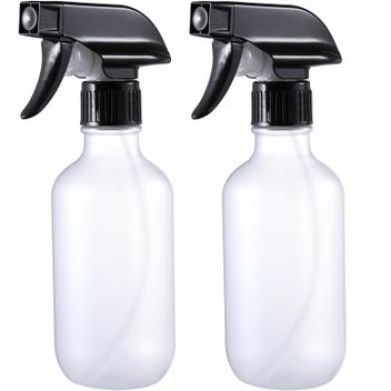 Garrafa de Spray de Água GearTrust - 300ml - Plástico Translúcido Fosco ...