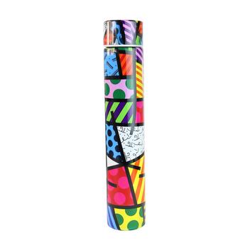 Garrafa isotérmica de inox estampada arte romero britto 290ml - Golden ...