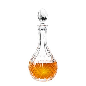 Garrafa Para Licor E Whisky 850ml Em Cristal Fracalanza - Garrafa de ...